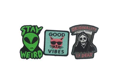 Ferro fresco di DIY - su adesivo ricamato rattoppa fino a 12 colori per progettazione