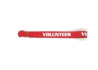 China Custom Printed Polyester Lanyards with Metal Hook 455mm 910mm Breakaway Key Ring for sale