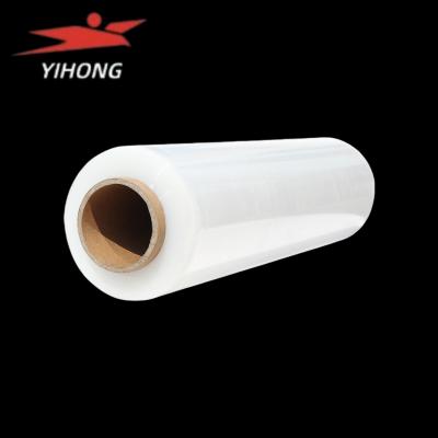 China YIHONG Pallet Wrap Jumbo Roll Custom Clear Plastic Shrink Film High Tensile for Large Batch Pallet Packaging for sale