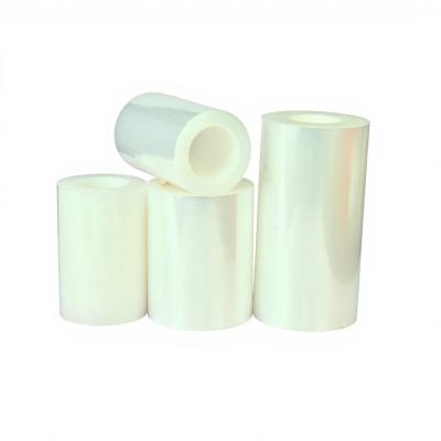 China High Quality Soft Clear PE Self Adhesive Static Cling Film 0.025-0.15mm Thickness Tensile Strength >=8.3MPa for Glass Window for sale
