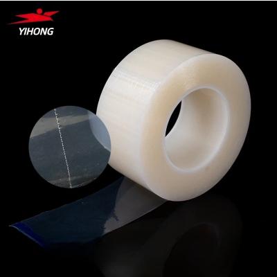 China YIHONG 50cm Roll Transparent PE Stretch Protective Film Soft Translucent Custom Logo Blow Molding for sale