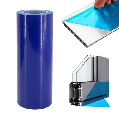 China PE Soft Protective Film Blow Molding Customizable Length Width for Aluminum Profile Temporary Surface Protection Tape for sale