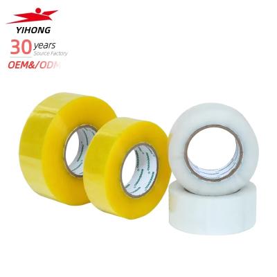 China YIHONG Clear Packing Tape Heavy Duty Packaging Tape for Shipping Packaging Moving Sealing for sale