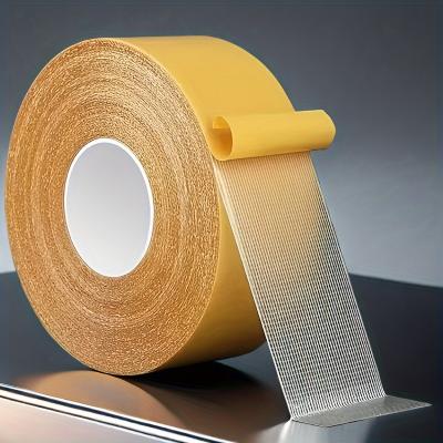 China YIHONG White PE Coated Cloth Duct Tape Strong Adhesive Wear Resistant Carpet Fixed Tape for sale