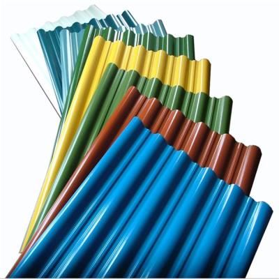 Cina Piatti di copertura in acciaio ondulato di calibro 20 Piastra di acciaio per piattaforma di copertura standard JIS Ppgl in vendita