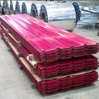Cina Rivestimento di zinco 30-275 g/m2 Profilo ondulato a freddo PPGI Piastra di tetto in metallo in vendita