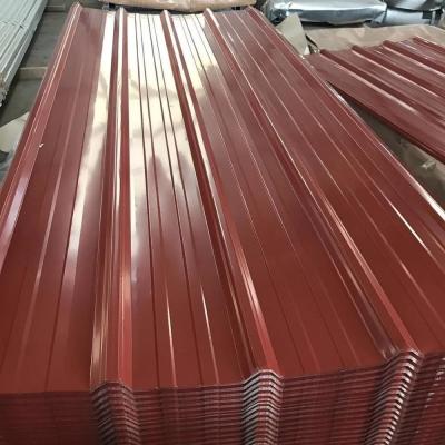 Cina Rivestimento di zinco 30-275 g/m2 Profilo ondulato a freddo PPGI Piastra di tetto in metallo in vendita