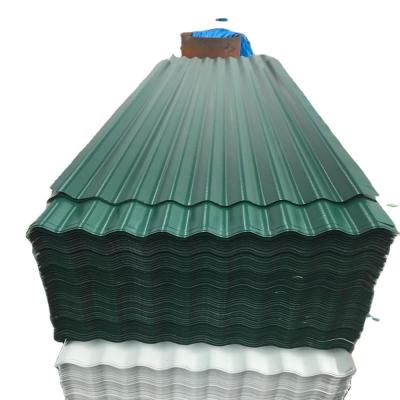 Cina Acqua resistente RAL Colore Metcoppo Aluminio Galvanizzato 25 Gauge Tavolo ondulato in vendita