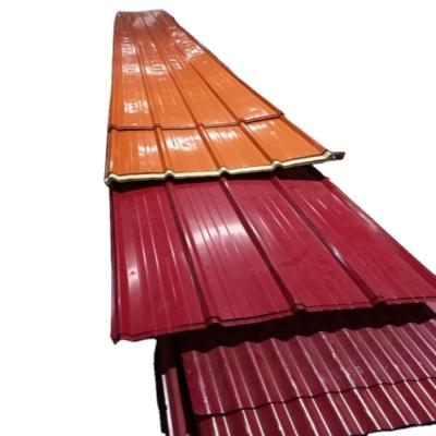 Cina Acqua resistente RAL Colore Metcoppo Aluminio Galvanizzato 25 Gauge Tavolo ondulato in vendita