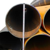 China Half Corrugated Pre Galvanized Round Carbon Pipe for Construction Industry for sale