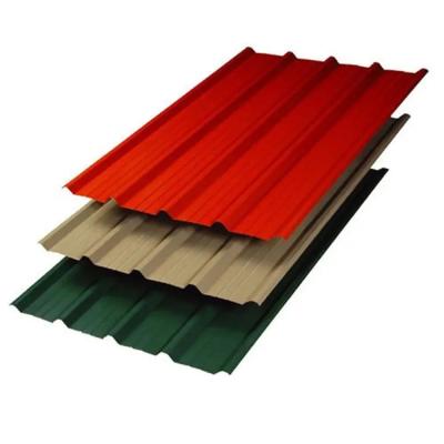 Cina GB Standard Aluminio Zinco Anticorrosione Galvanizzato 06mm fibra curva corrugata Ppgi Cimento Long Span Coil per piastrelle di plastica in vendita