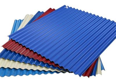 Cina Doppio R 07mm di alluminio e zinco Ppgi Blu Line corrugato piastrella It4 Profile Roofing Sheet in vendita