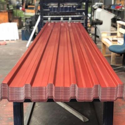 China Perfil Ppgi galvanizado pré-pintado colorido 24-28b Gauge Metal ondulado de costura de pé PVC Gerald Roofing Sheet à venda