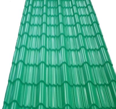 Cina 30-275 g/m2 Rivestimento di zinco Acciaio resistente all'usura Piastra ondulata Metallo PPGI in vendita