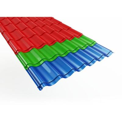Cina Fogli di acciaio rivestiti a colori di alta resistenza galvalume metallo rivestito di ferro piastrelle di tetto di zinco in vendita