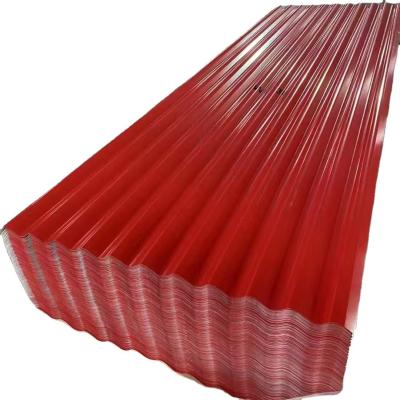 Cina SGCC Carta di tetto rivestita a colori di alta resistenza zinc galvanizzato corrugato Z30 Z40 0,5 mm in vendita