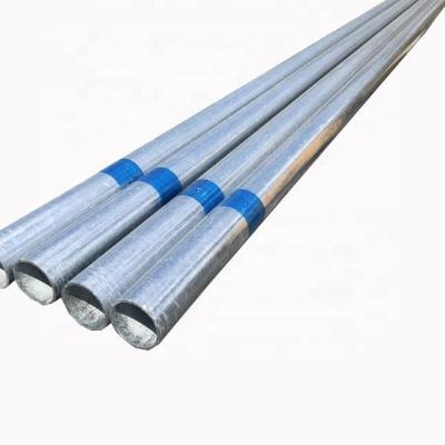 Cina 6 pollici di programma Hot Dip Galvanizzato tubo di acciaio per edifici Rispetto standard GB in vendita