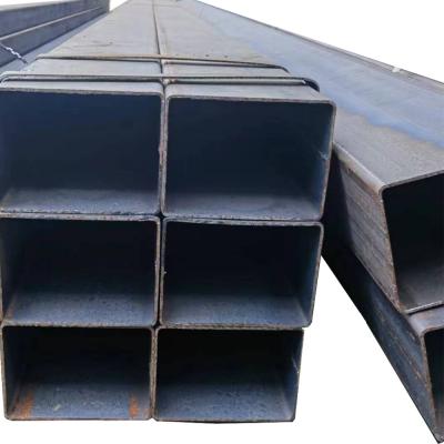 Cina S235JR Tubi di acciaio a carbonio rettangolare non deformi galvanizzati in vendita