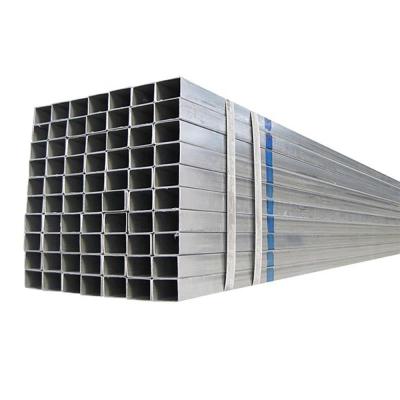 Cina Tubo quadrato di acciaio al carbonio galvanizzato 40x40 mm ASTM S235JR per applicazioni industriali in vendita