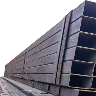 China ASTM Steel Profiles Black Square Steel Square Tube Cold Rolled Mild Rectangular U-Bar for sale