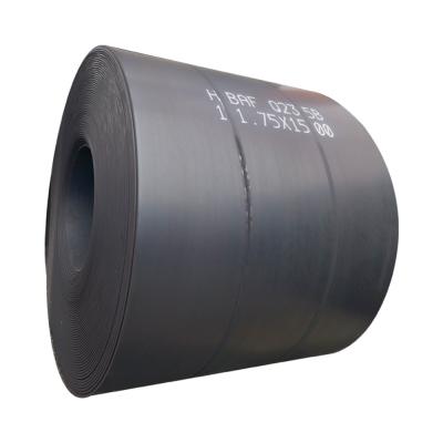 China 800-2000mm Width S235 Jr Black Non-Deformation Carbon Steel Coil with Zinc Coating for sale