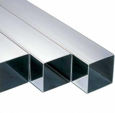 Cina Industria 2 mm quadrato tubo in acciaio al carbonio con 304 in acciaio inossidabile quadrato tubo connettore in vendita