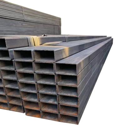 China 2024 A106 Gr.B Round Metal Annealed Black Square Carbon Steel Channels U-Bar Galvanized Square Tube for sale