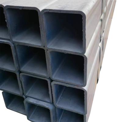 China 2024 A106 Gr.B Round Metal Annealed Black Square Carbon Steel Channels U-Bar Galvanized Square Tube for sale