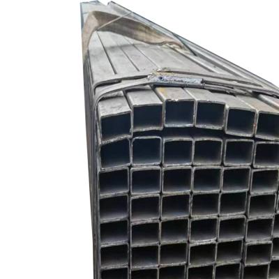 Cina Tubo quadrato zincato con barra a U con canali rettangolari dolci laminati a freddo standard ASTM in acciaio dolce in vendita