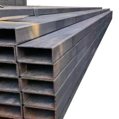 Cina Tubo quadrato zincato con barra a U con canali rettangolari dolci laminati a freddo standard ASTM in acciaio dolce in vendita