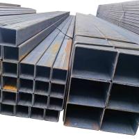 China Black Iron E275a Cold Rolled Mild Rectangular Steel Channels for Building Material for sale