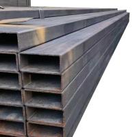 China Black Iron E275a Cold Rolled Mild Rectangular Steel Channels for Building Material for sale