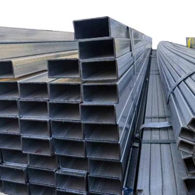 China Channel Steel Standard Sizes Galvanized Square Tube with Custom Finely Processed for sale