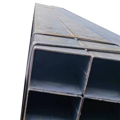 China Q235 Square Metal Annealed Mild Rectangular Steel Channels U-Bar Galvanized Square Tube for sale