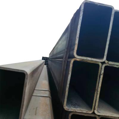 China Q235 Square Metal Annealed Mild Rectangular Steel Channels U-Bar Galvanized Square Tube for sale
