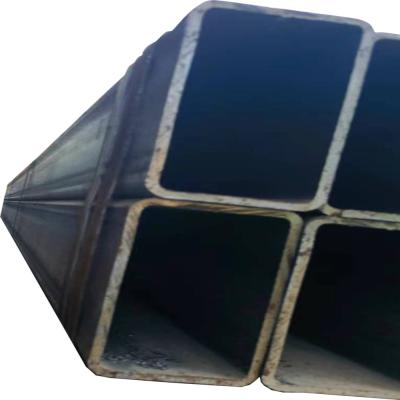 China Q235 Square Metal Annealed Mild Rectangular Steel Channels U-Bar Galvanized Square Tube for sale