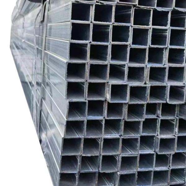 Quality Galvanized Square Steel Tube 4 x 4 inch for SS400/SS490/S235JR/S355JR Standard List for sale
