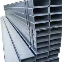 China 23mm ERW Carbon Rectangular grade Iron Pipe with Finely Processed Steel Channels for sale