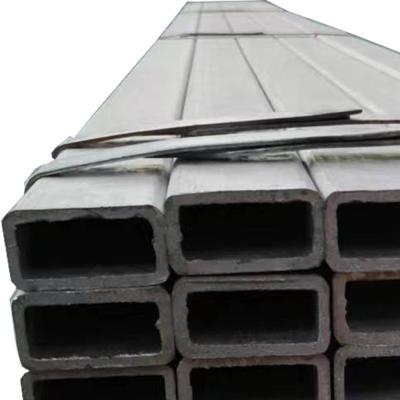 Cina Tubo di acciaio rettangolare a carbonio leggero non deformabile per saldatura in peso teorico in vendita