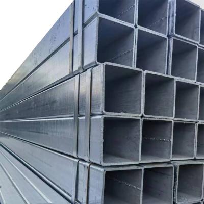 Cina Tubo di acciaio rettangolare a carbonio leggero non deformabile per saldatura in peso teorico in vendita