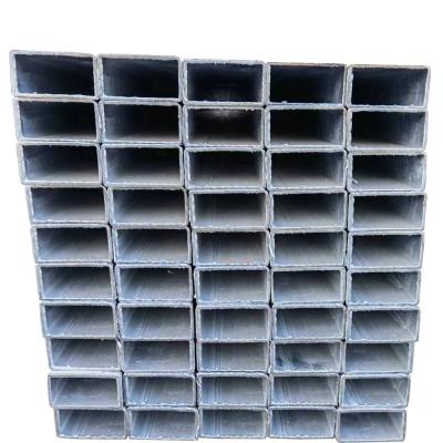 China Verzinktes Quadratrohr aus Stahl mit Standard SS400 SS490 S235JR S355JR A36 zu verkaufen