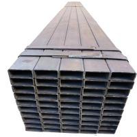 China Black Hollow Section Rectangular Finely Processed Channels U-Bar Galvanized Square Tube for sale