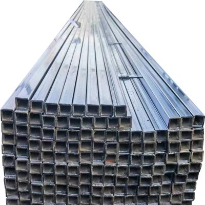 Cina 50 mm 75 mm tubo quadrato galvanizzato Q355 tubo galvanizzato ad alto zinco per acciaio galvanizzato di grado in vendita