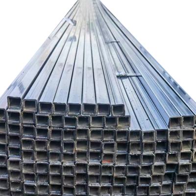Cina 50 mm 75 mm tubo quadrato galvanizzato Q355 tubo galvanizzato ad alto zinco per acciaio galvanizzato di grado in vendita