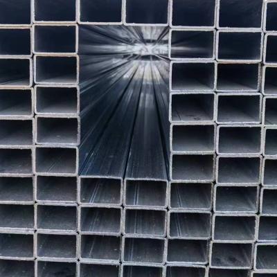 Cina BS Standard Hot Rolled Galvanized Steel Square Tube 3 mm di spessore tubo di ferro per armadio in vendita