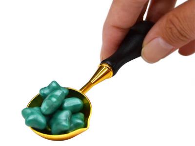 China Black Wooden Handle Wax Seal Spoon for sale