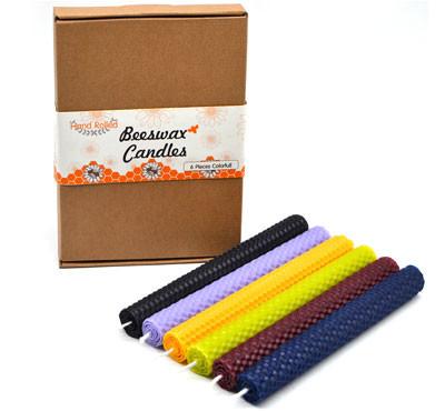 China Rolled Beeswax Candles Homemade for sale