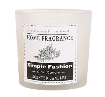 China New Type SPA Flameless Aroma Soy Wax Glass Jar Candle Gift Box for sale