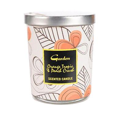China SPA Natural Scented Soy Wax Glass Jar Candles With Cover for sale