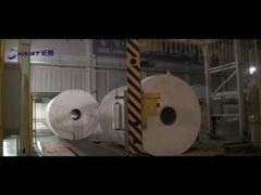 Professional Fabric Roll Handling Equipment For Nonwoven Industry CE Certification
